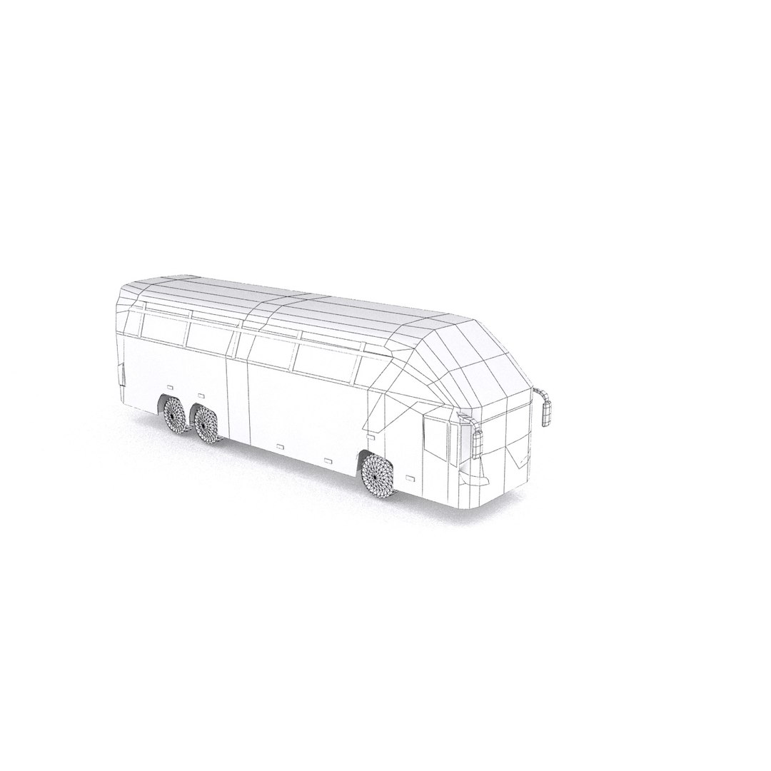 Coach Bus 3d Max