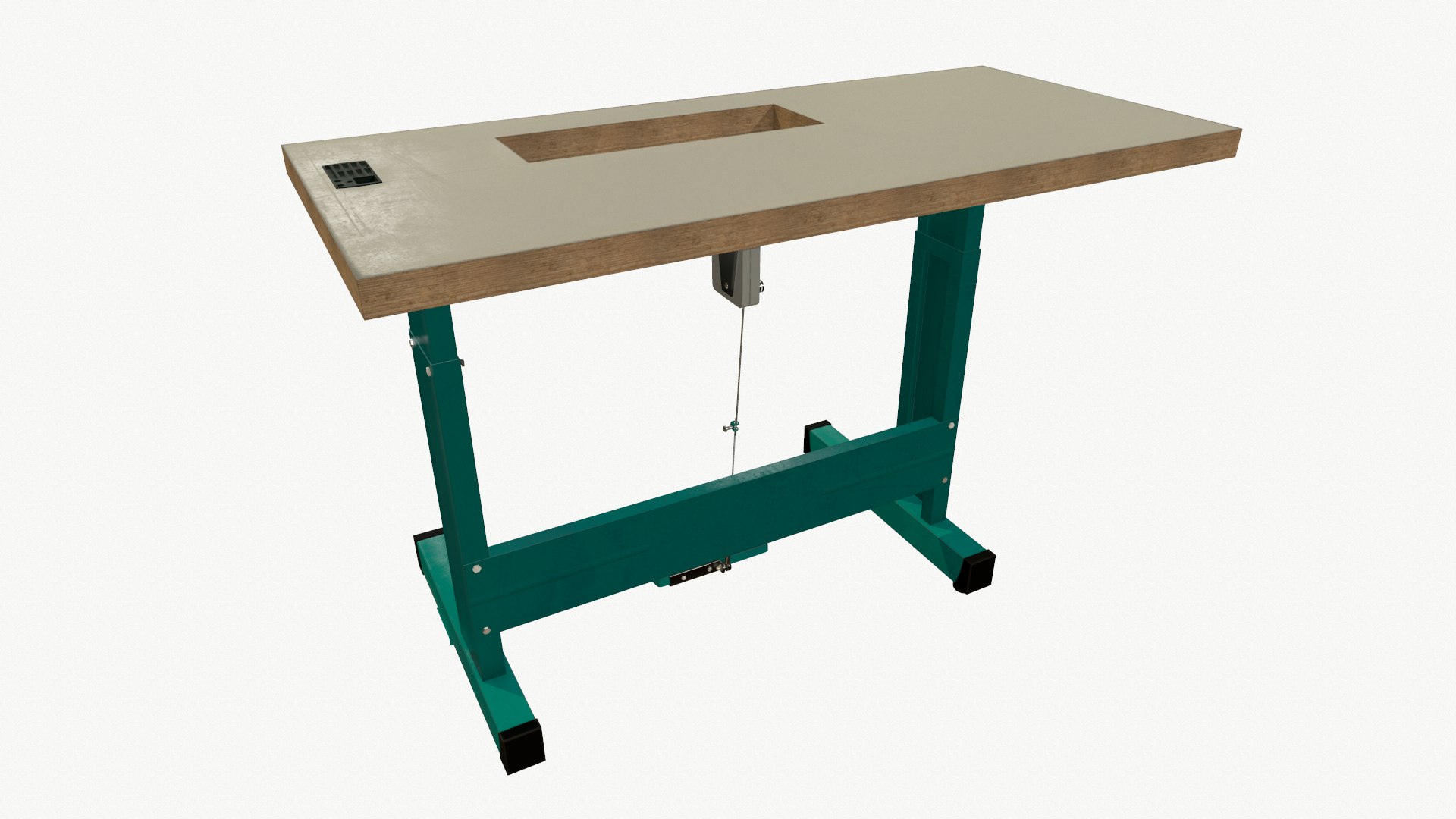 3D Sewing Machine Table - TurboSquid 1807610
