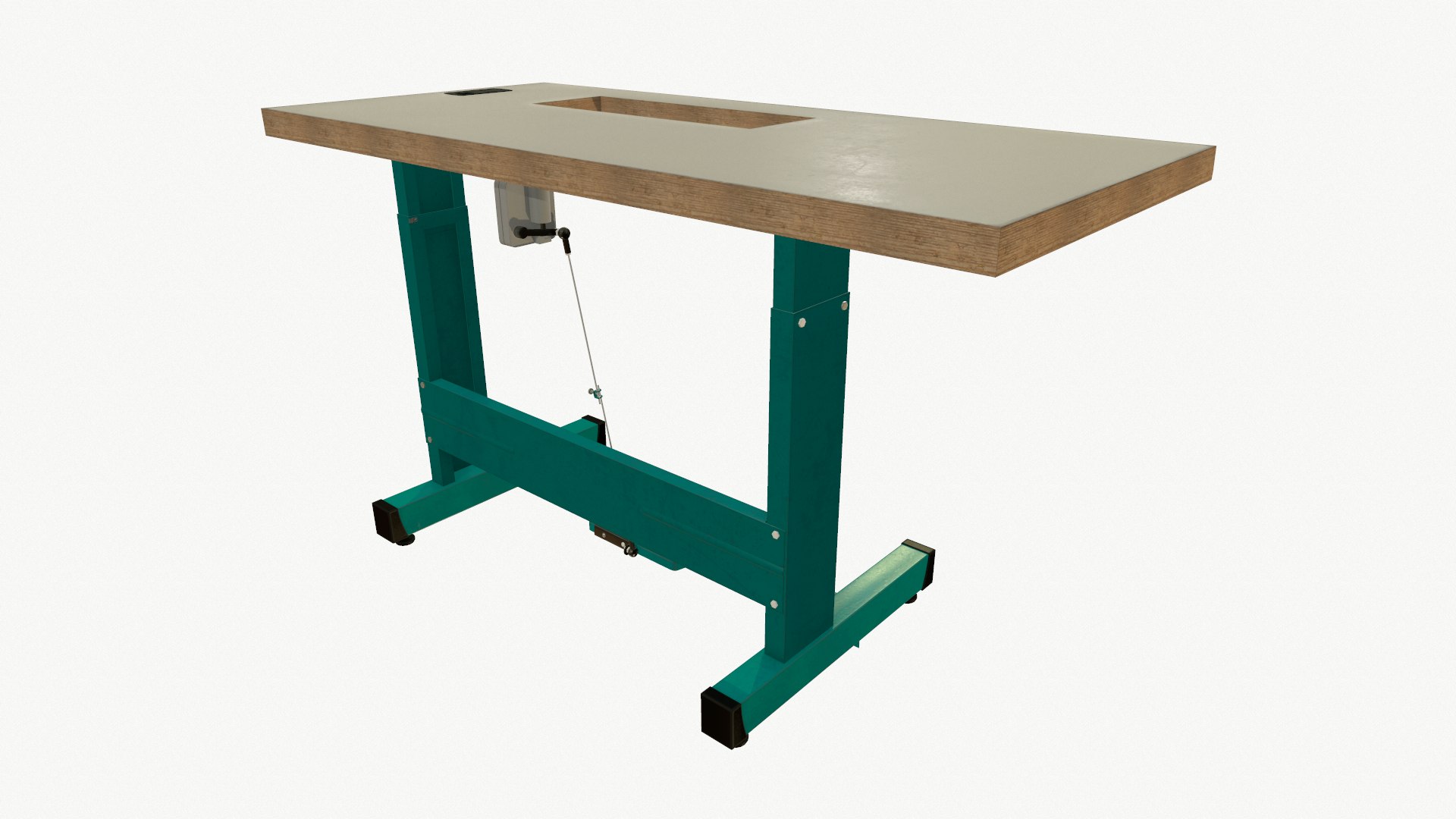 3D Sewing Machine Table - TurboSquid 1807610