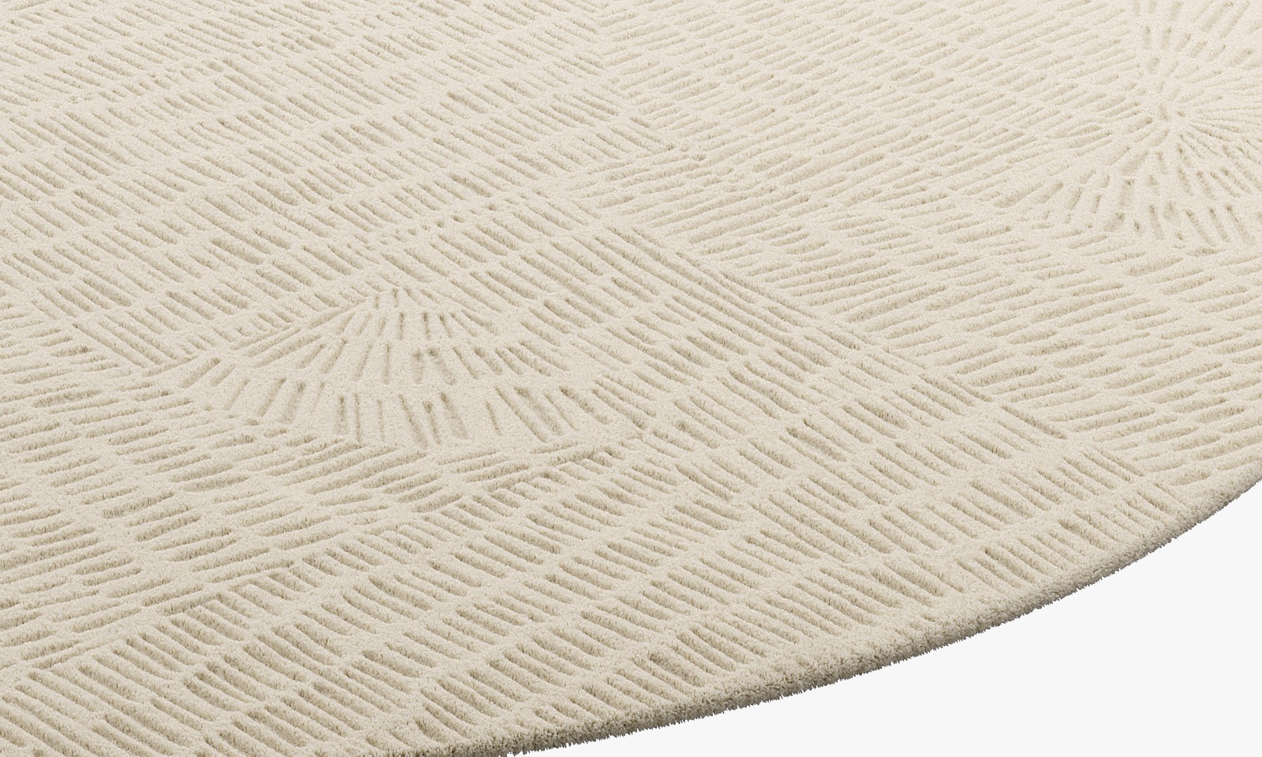 3D Model Poliform Trace Round Rug 2 Colors - TurboSquid 2321797