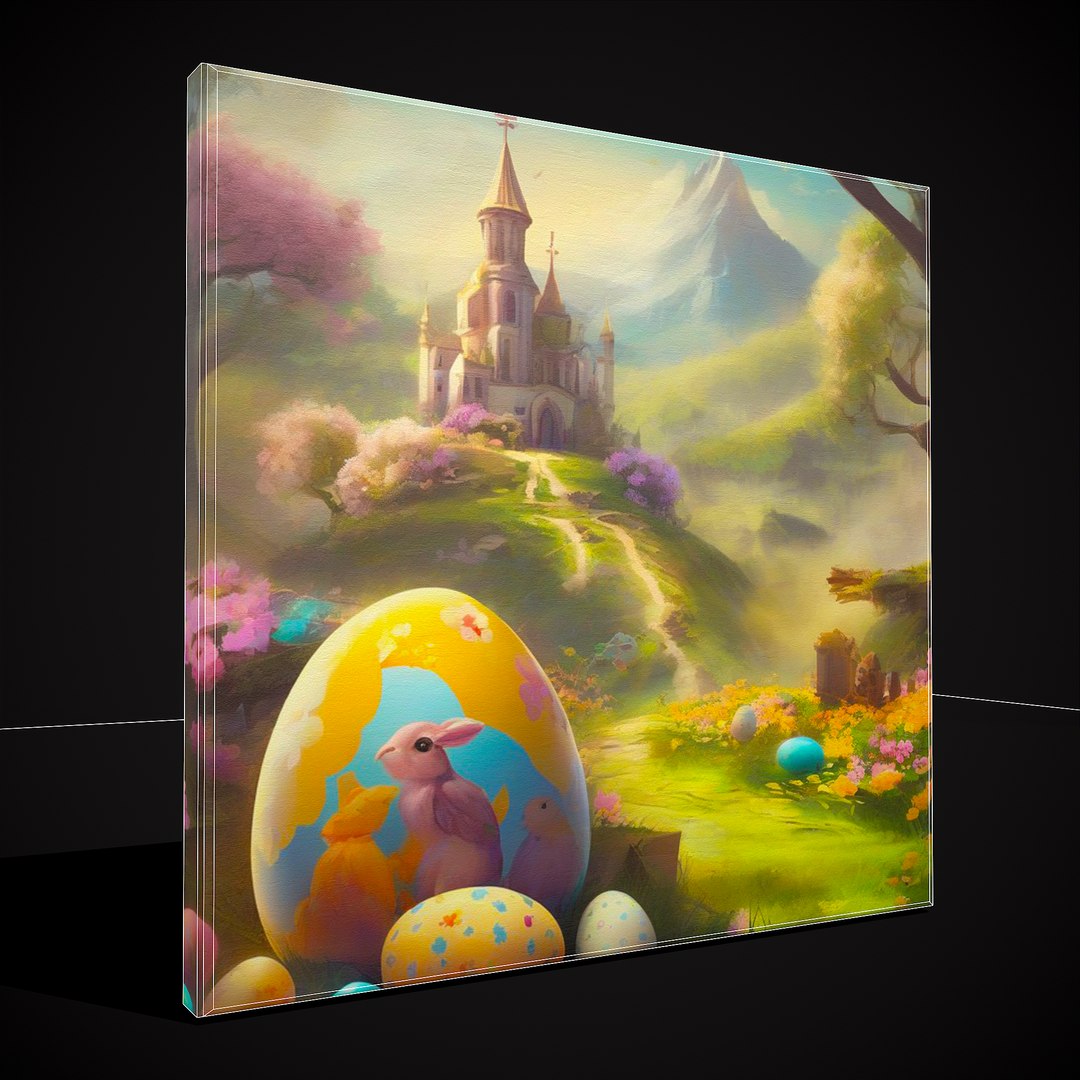 3D Easter Painting Five Model - TurboSquid 2197115