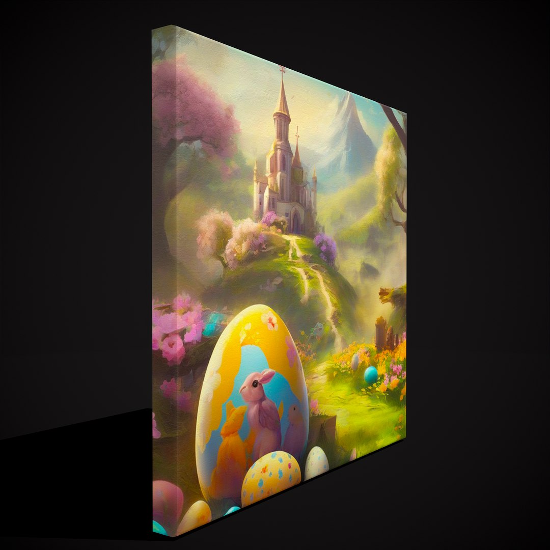 3D Easter Painting Five Model - TurboSquid 2197115
