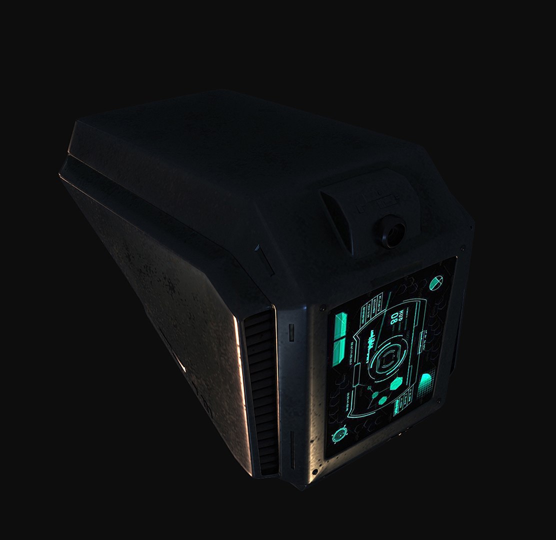 3D sci-fi device - TurboSquid 1498605