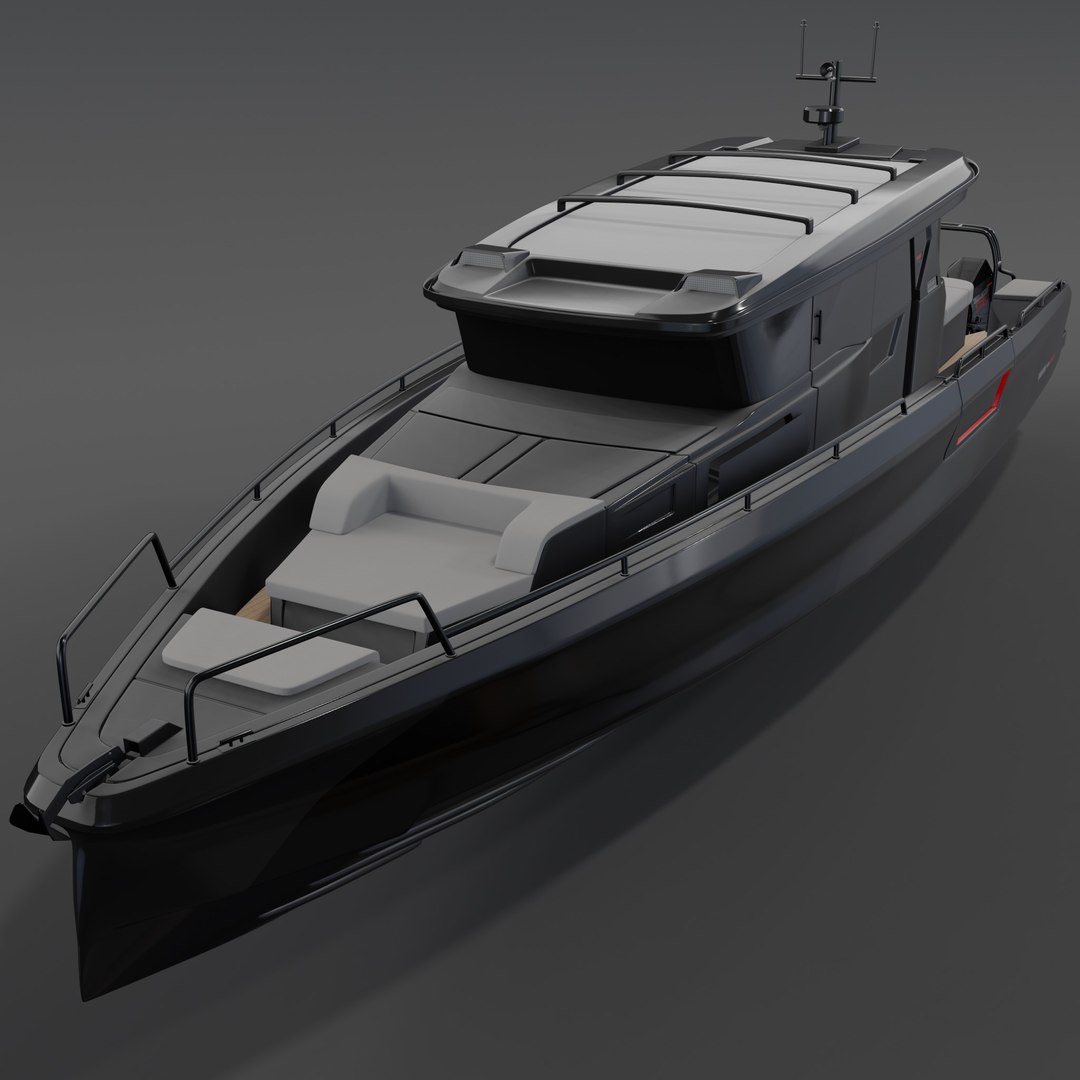 Brabus Shadow 1200 XC Cross Cabin Axopar Model - TurboSquid 2416433