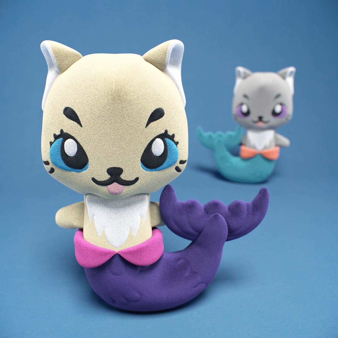 Kids Merkitty Toy Model - TurboSquid 1752863