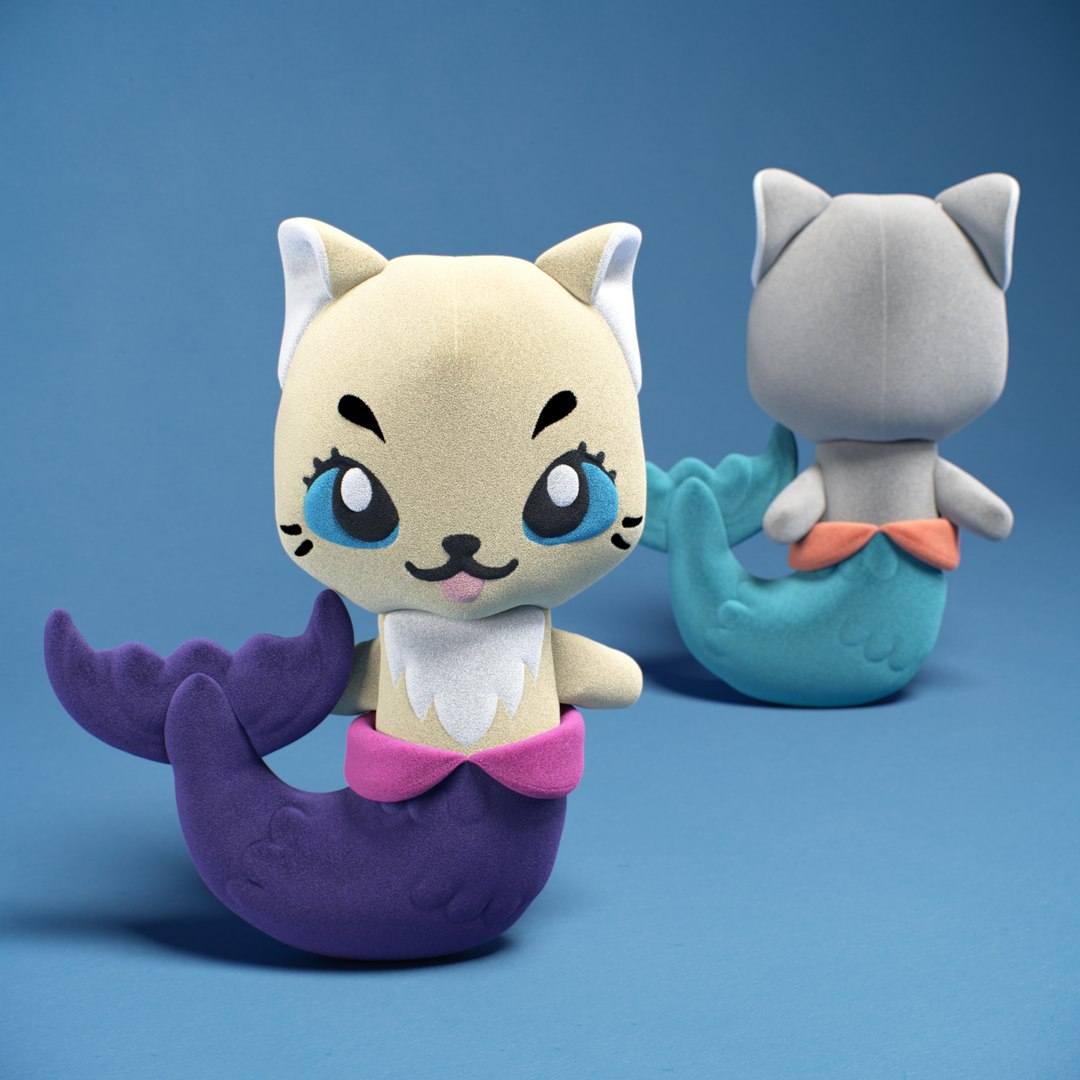 Kids Merkitty Toy Model - TurboSquid 1752863