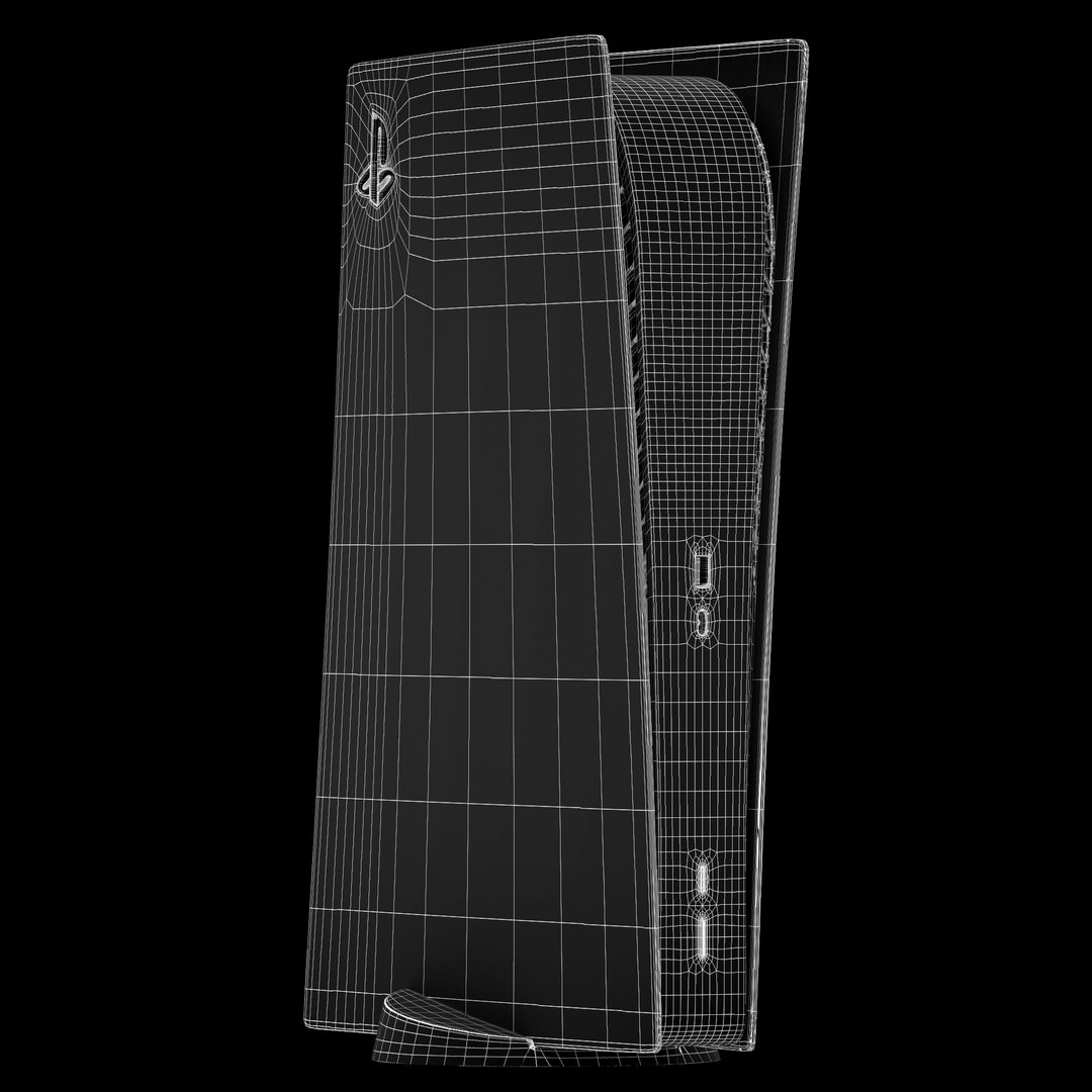 PS5 Console Digital Edition 3D Model Model - TurboSquid 1850892