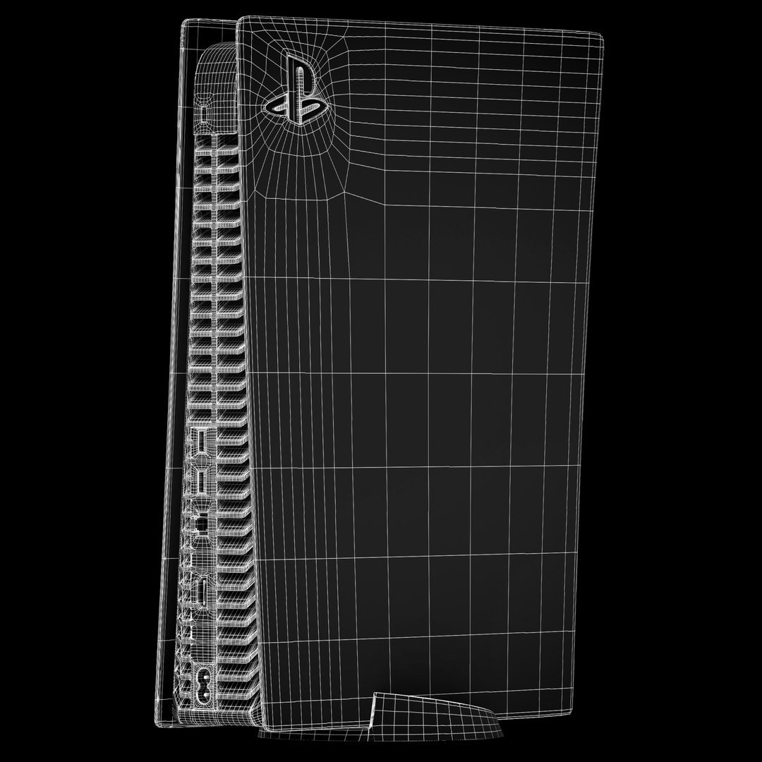 PS5 Console Digital Edition 3D Model Model - TurboSquid 1850892