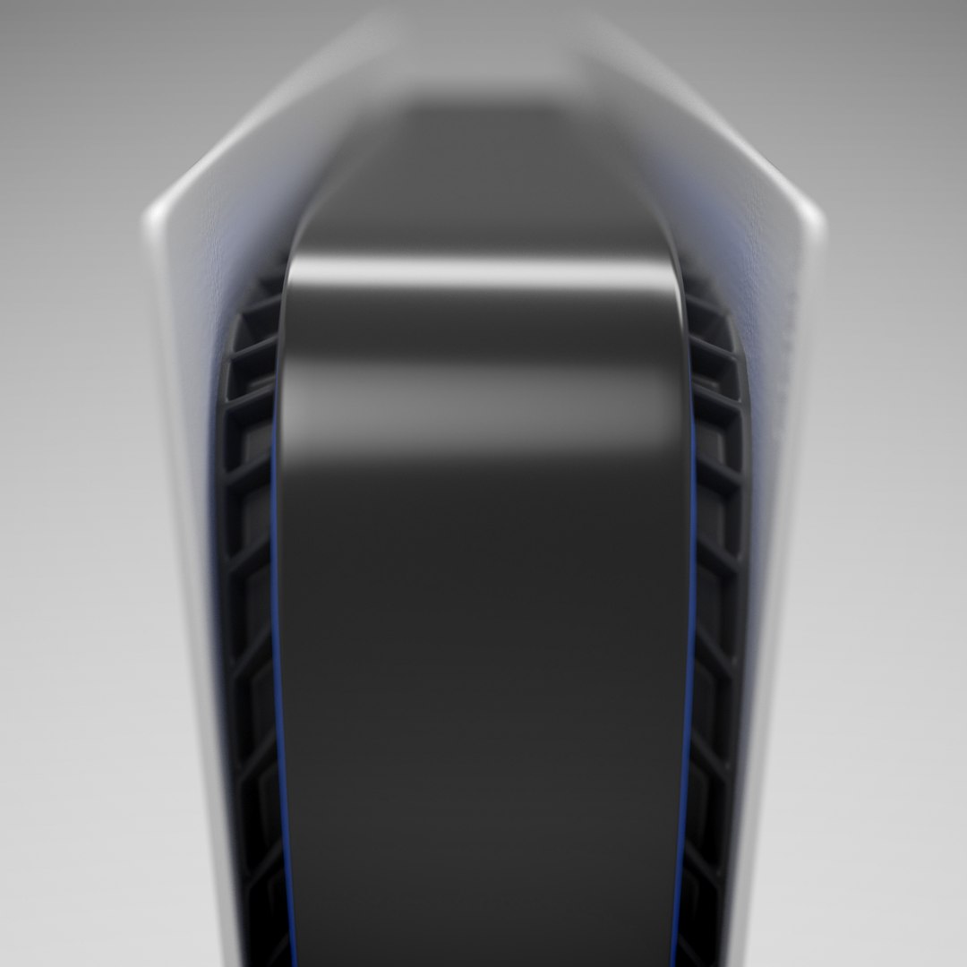 PS5 Console Digital Edition 3D Model Model - TurboSquid 1850892