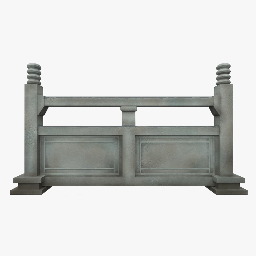 Outdoor Stone Temple Walls 3D Model - TurboSquid 1780093