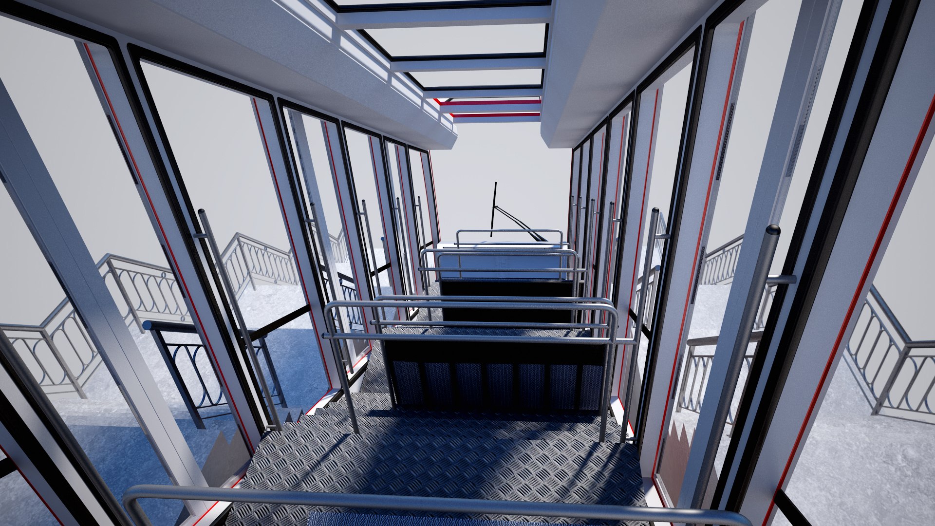 3D Funicular Railway Model - TurboSquid 1662698