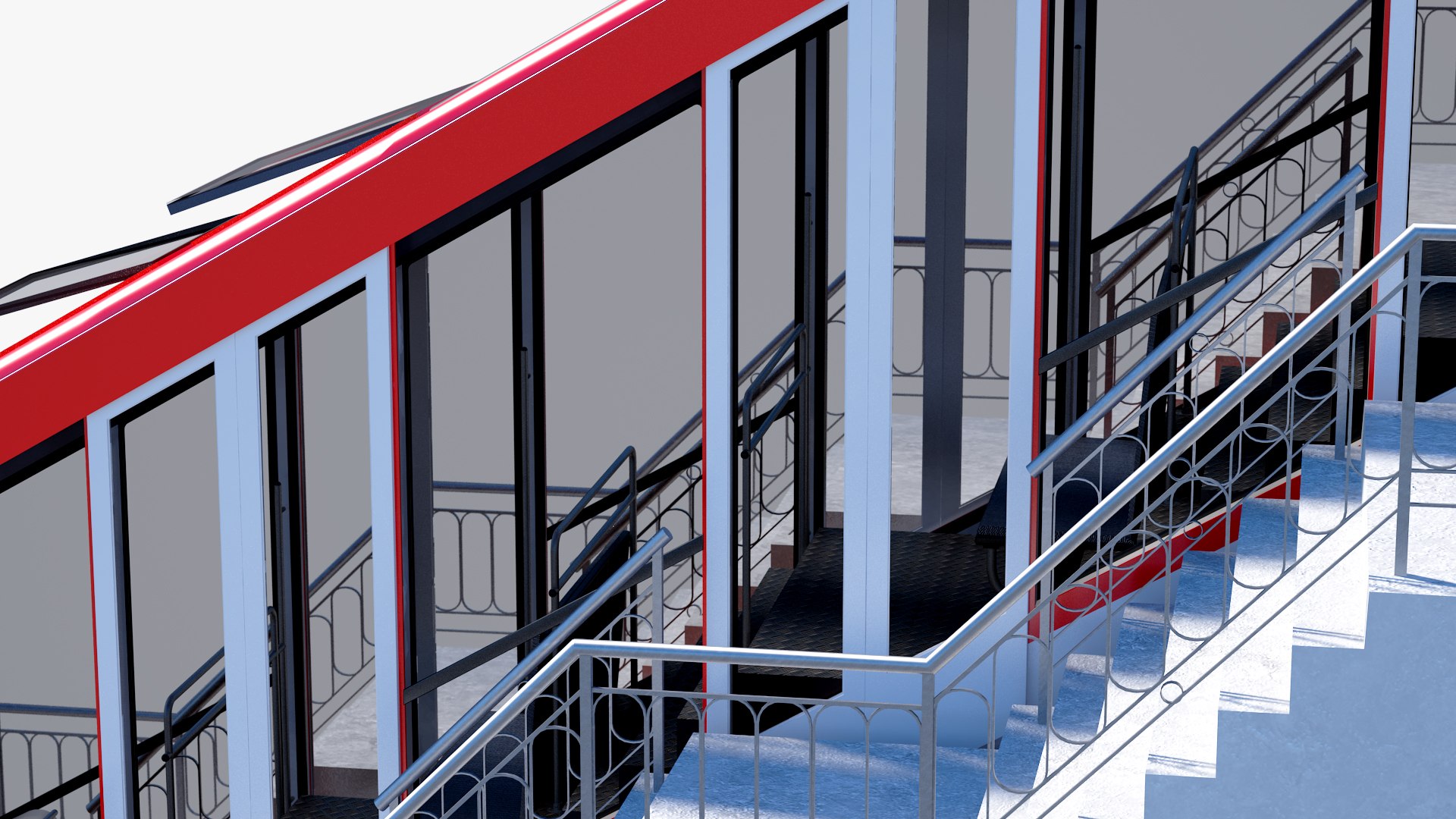 3D Funicular Railway Model - TurboSquid 1662698