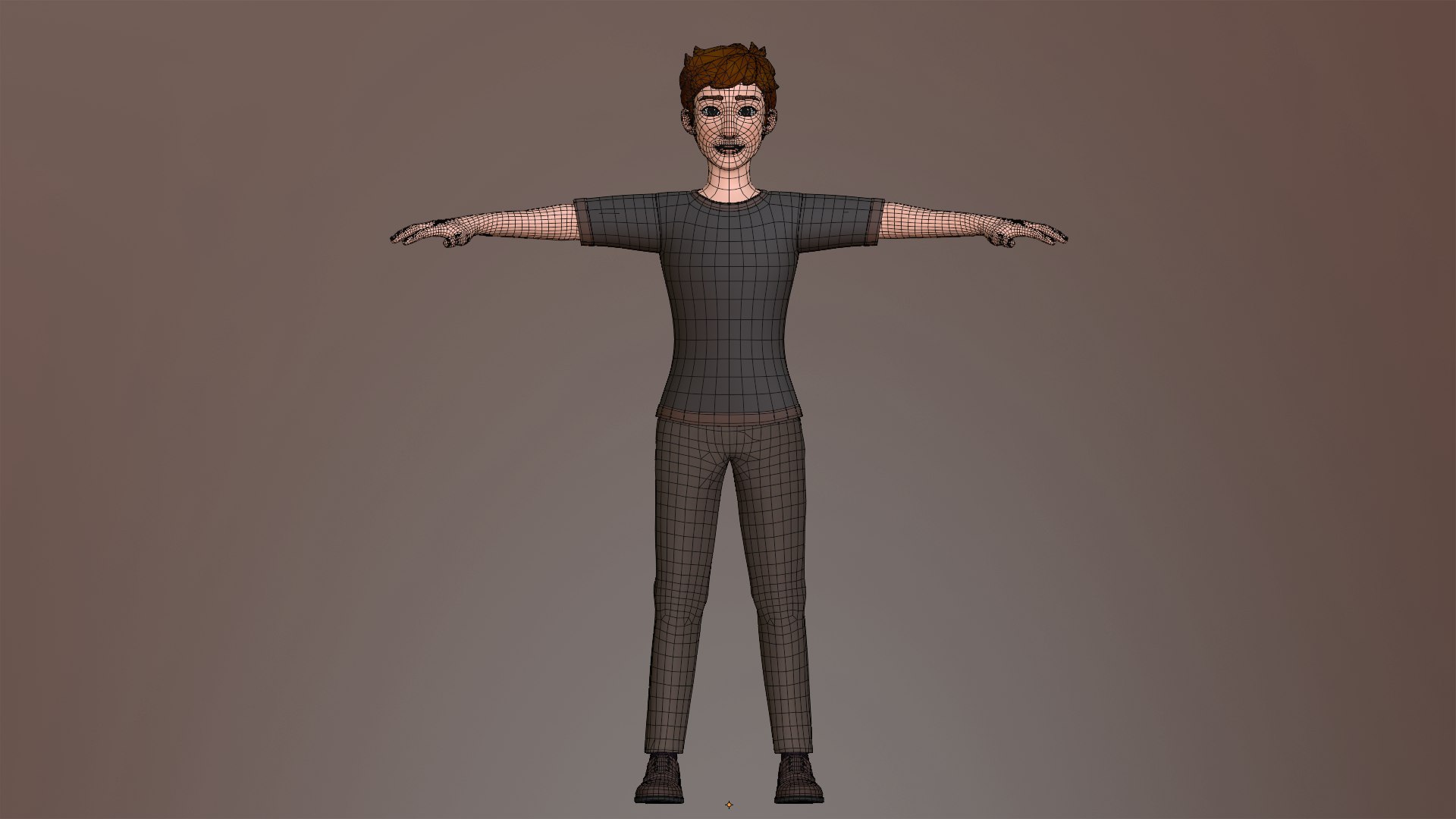 3D Model Cartoon Toon Character - TurboSquid 1684198