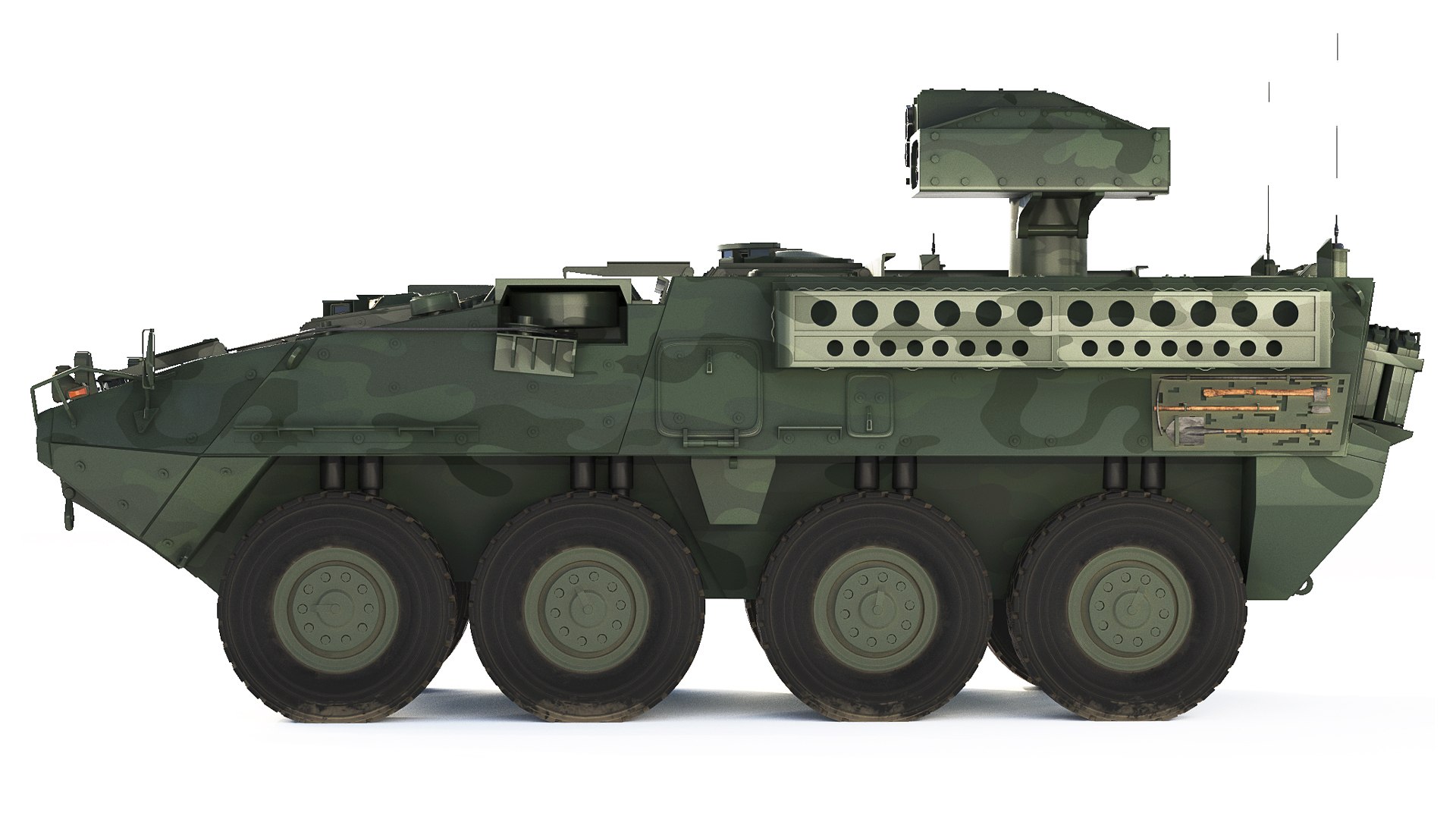 M1134 ATGM Stryker 2008 Model - TurboSquid 2048096