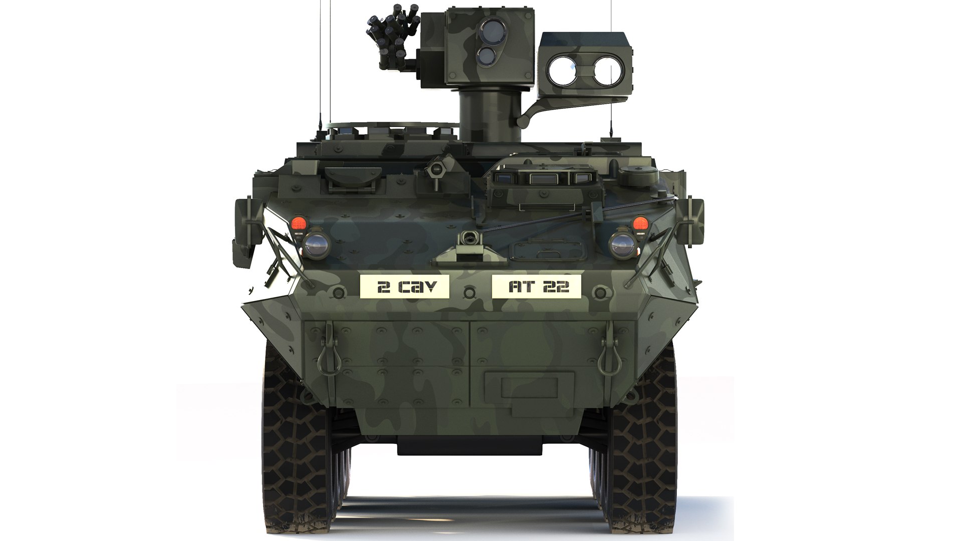 M1134 ATGM Stryker 2008 Model - TurboSquid 2048096