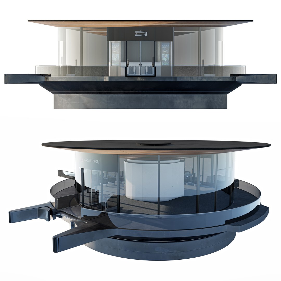 3D Floating Berth Model - TurboSquid 2348284