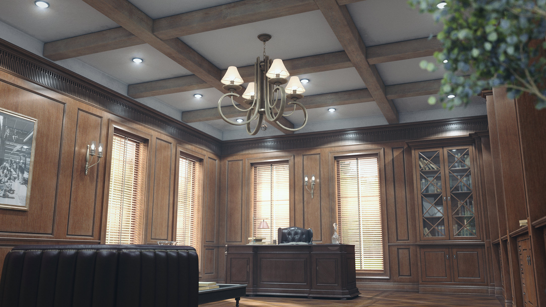 3D модель Классические текстуры PBR для домашнего офиса 8K - TurboSquid 1960723