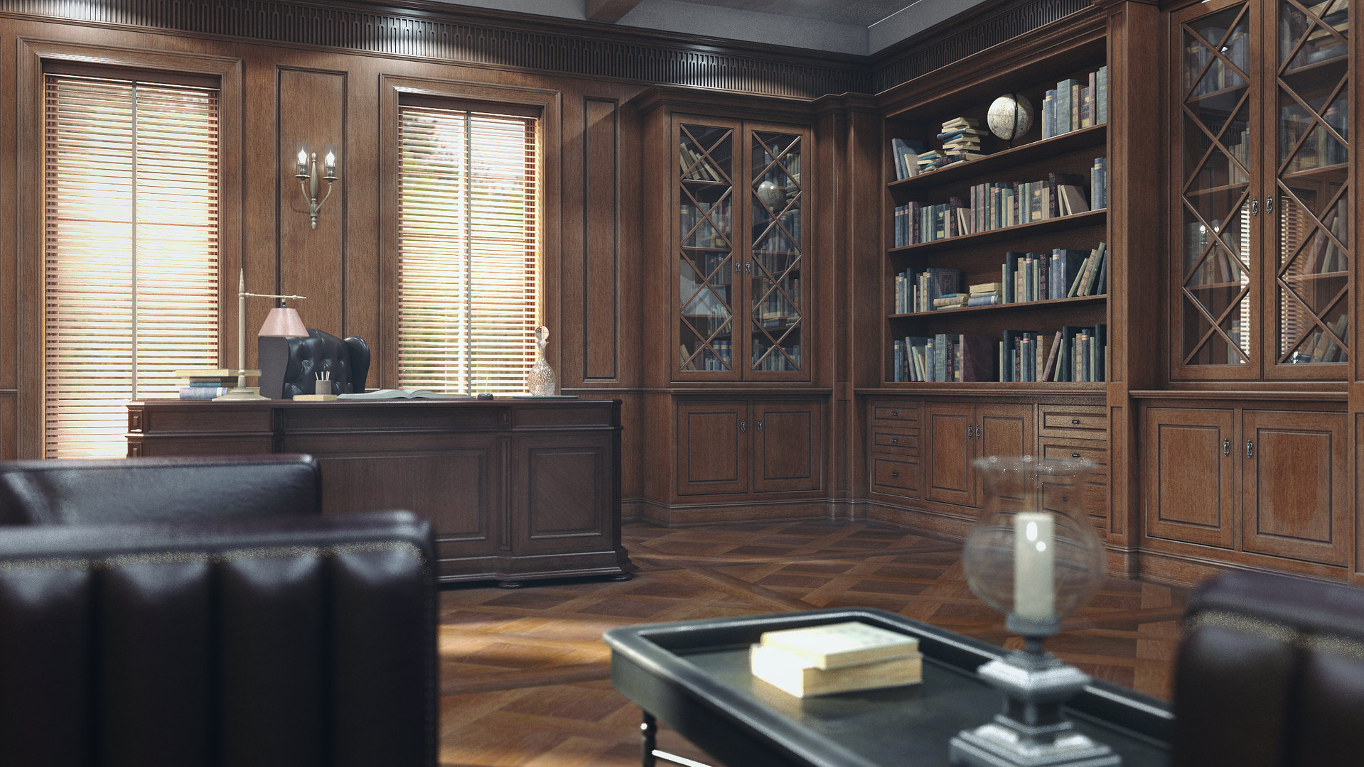 Classic Home Office 8K PBR Textures3Dモデル - TurboSquid 1960723