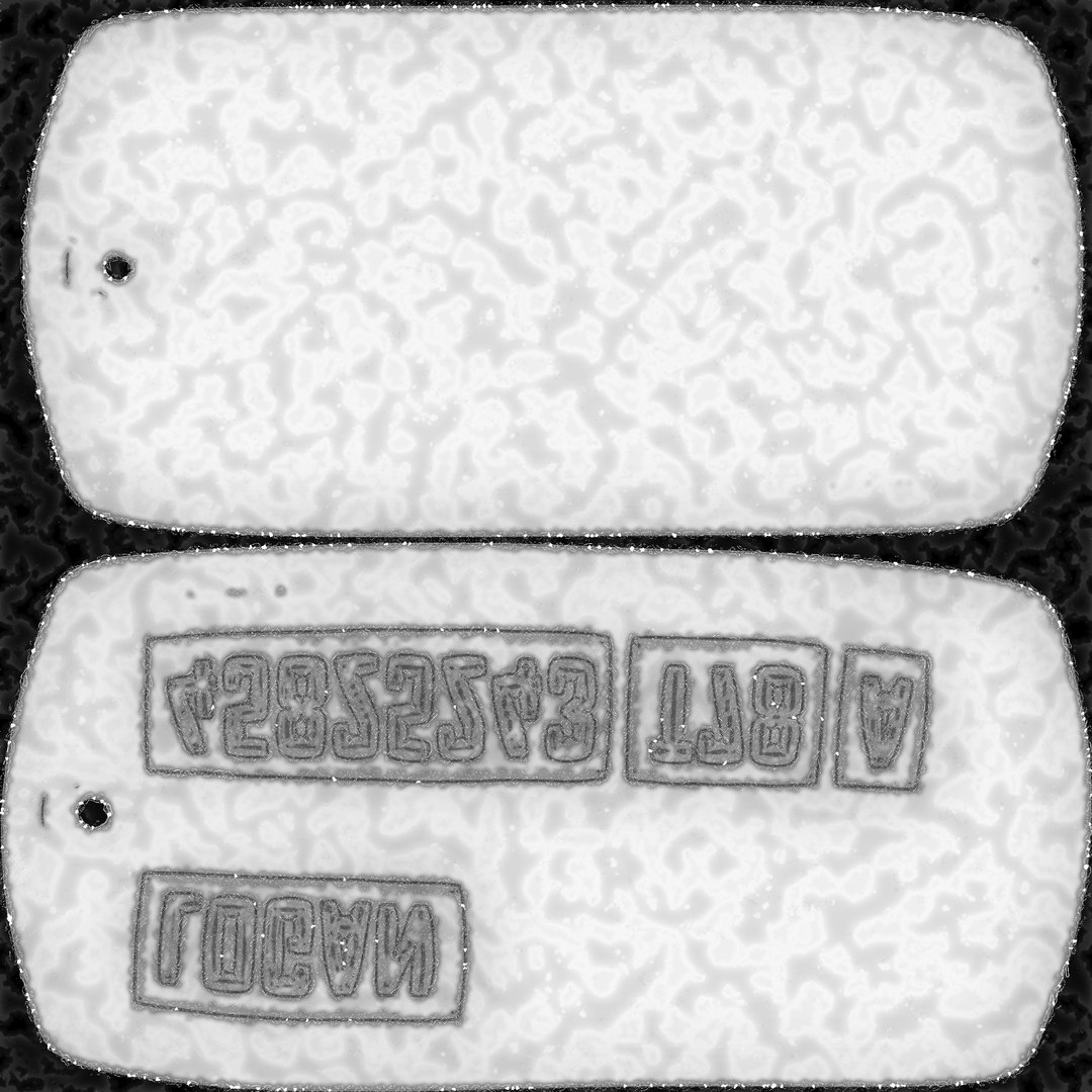 3d logan wolverines dog tags