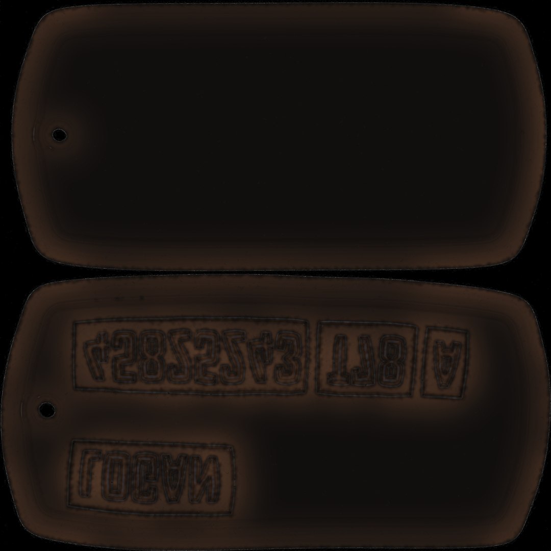 3d logan wolverines dog tags