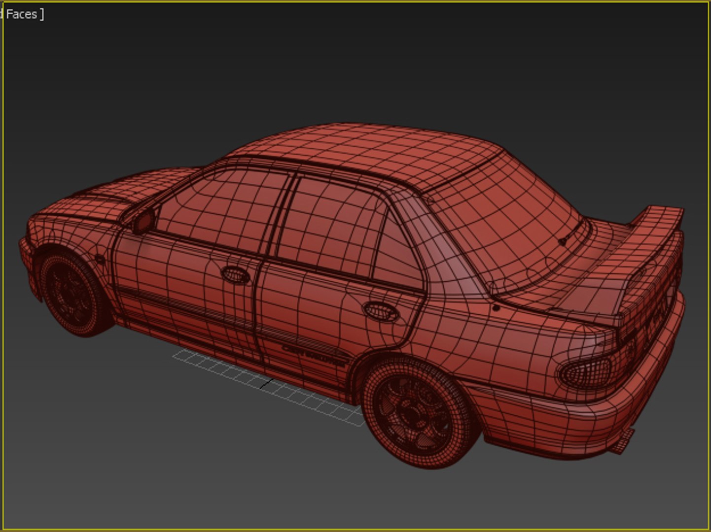 3D Mitsubishi Lancer Evolution Model - TurboSquid 1534904