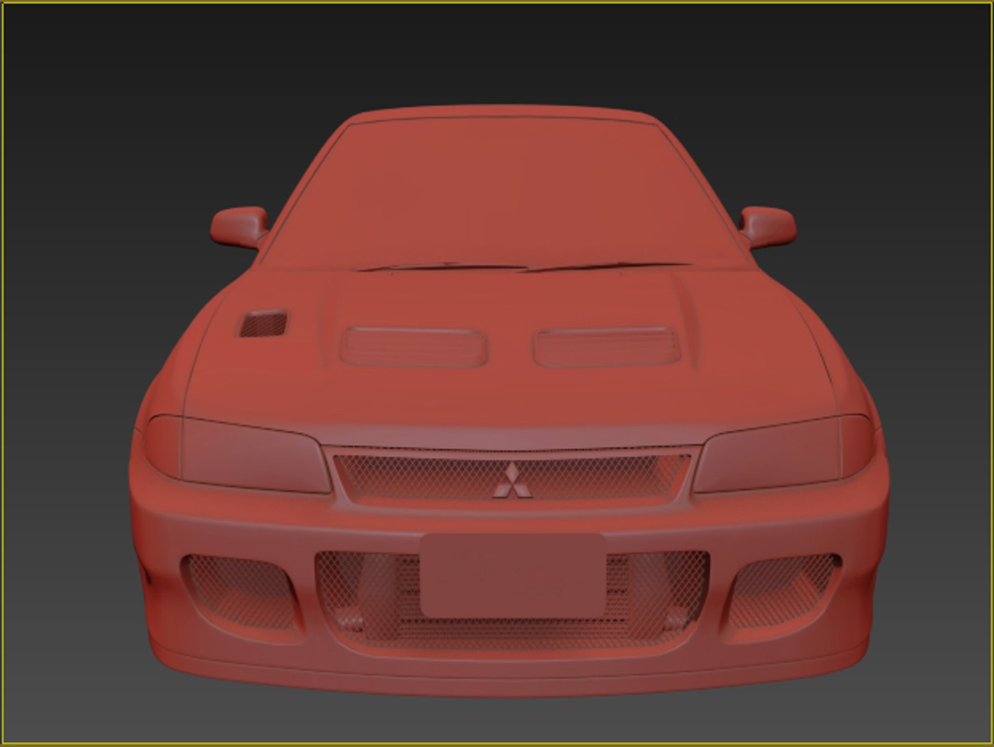 3D Mitsubishi Lancer Evolution Model - TurboSquid 1534904