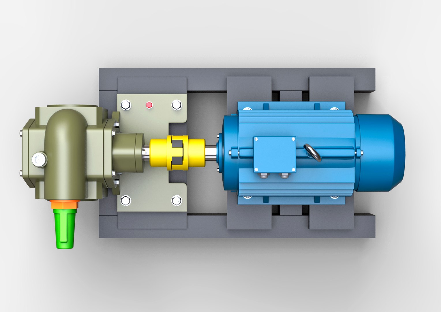 Gear Pump 3d Model