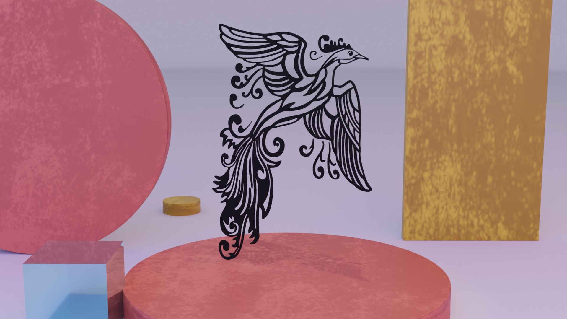 Phoenix - Immortal Bird 01 Low-poly 3D Model 3D Model - TurboSquid 1825749