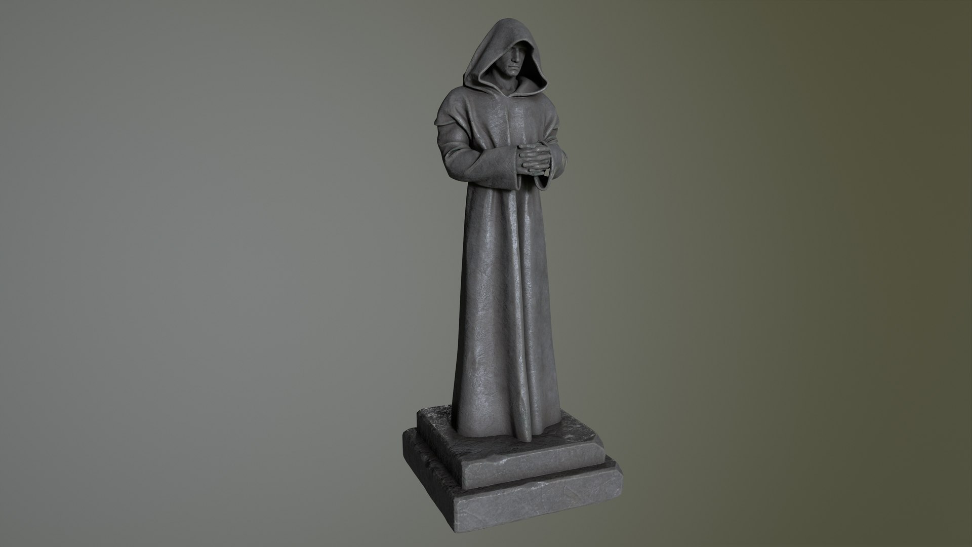 3D Robe Statue model - TurboSquid 1806525