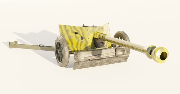 75 mm PaK 40 3D 모델 - TurboSquid 2080105