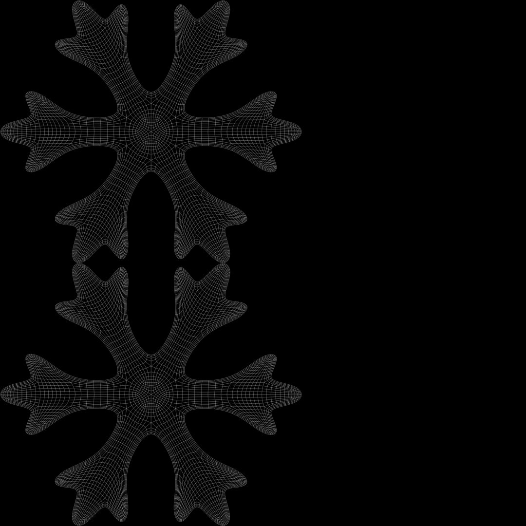 3D Christmas Snowflake Model - TurboSquid 1821230