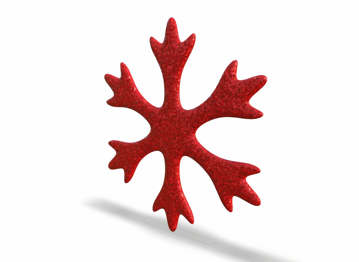 3D Christmas Snowflake Model - TurboSquid 1821230