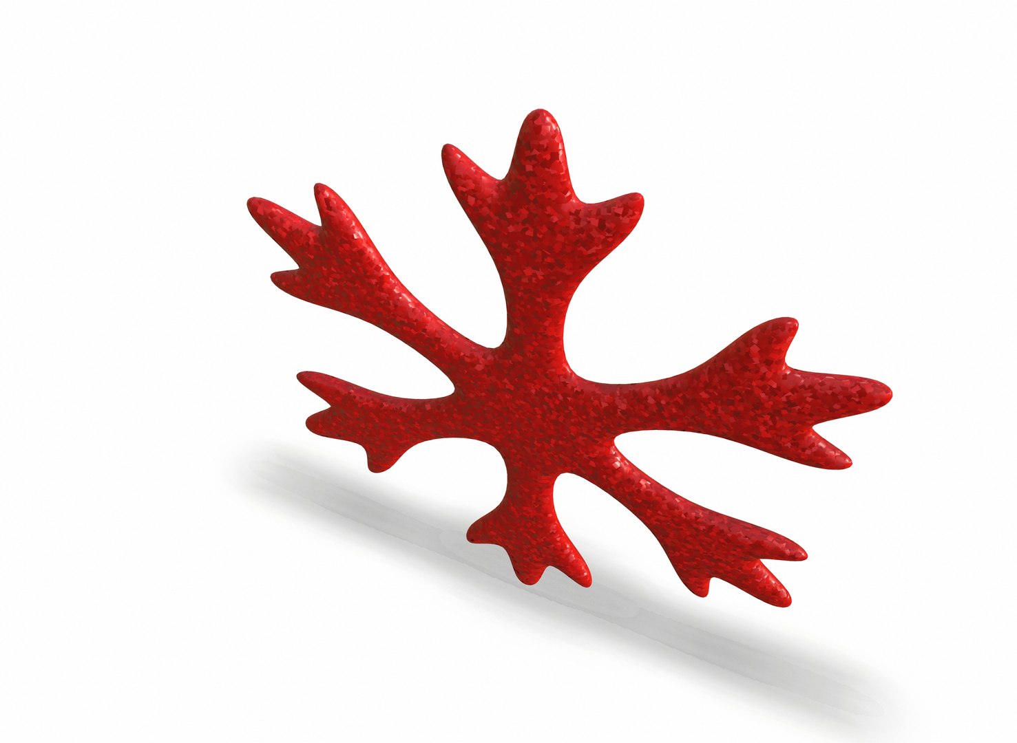 3D Christmas Snowflake Model - TurboSquid 1821230