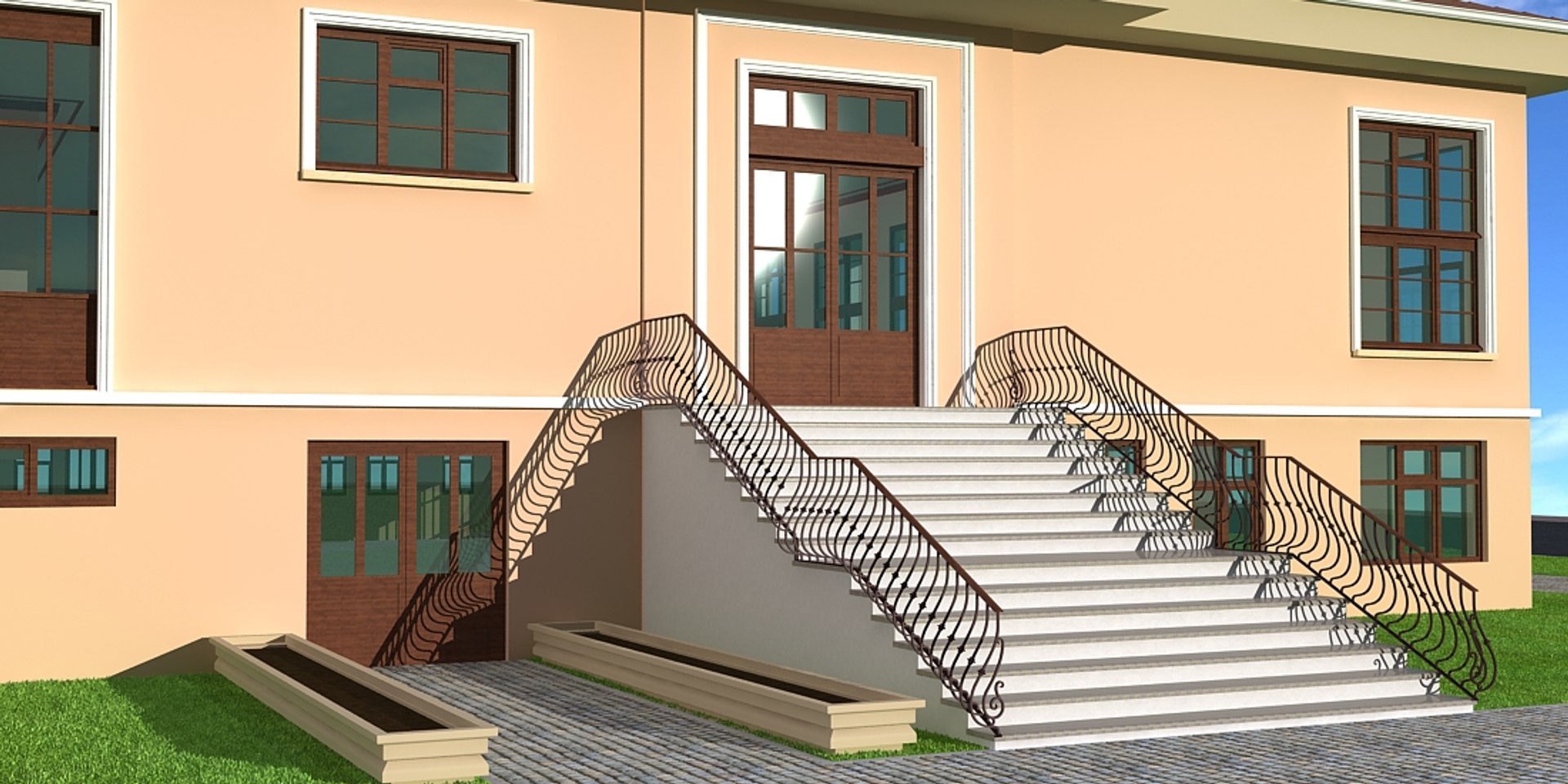 culture house 3d model