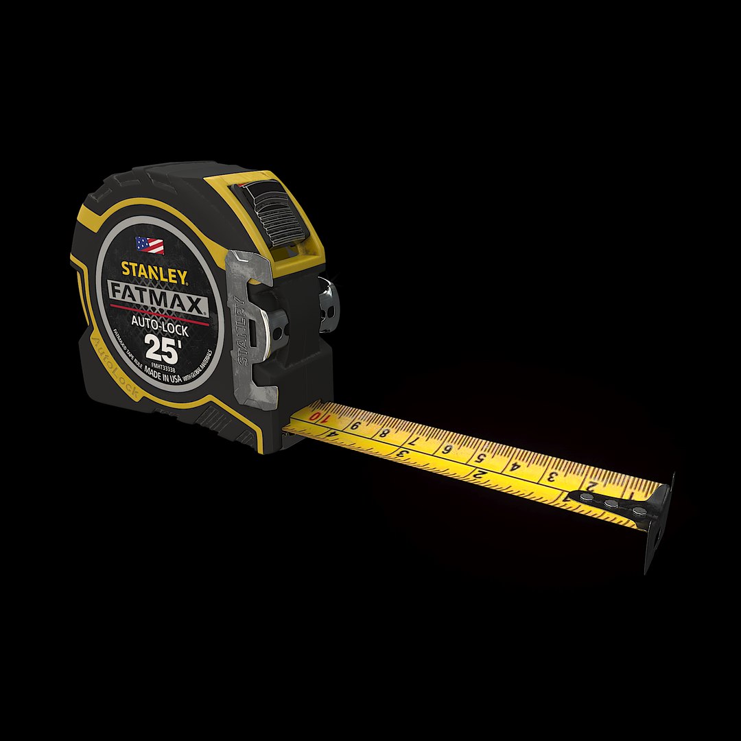Measuring Tape 3D Model - TurboSquid 1284802