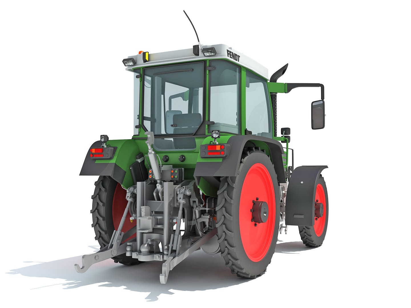 Fendt Tractor 3D Model - TurboSquid 1441711