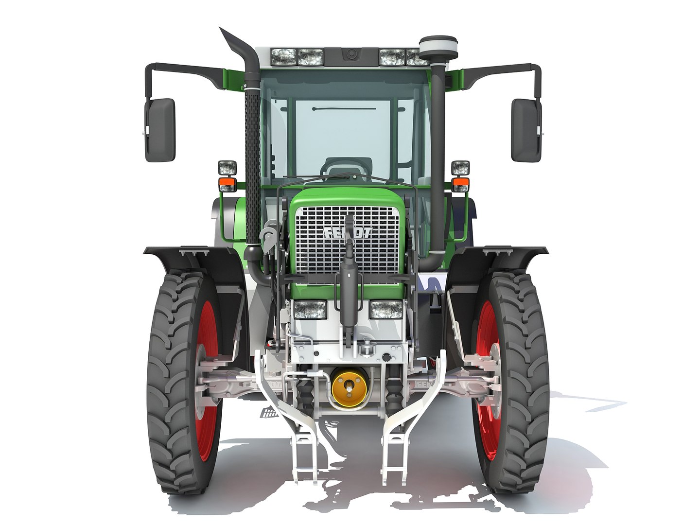 Fendt Tractor 3D Model - TurboSquid 1441711