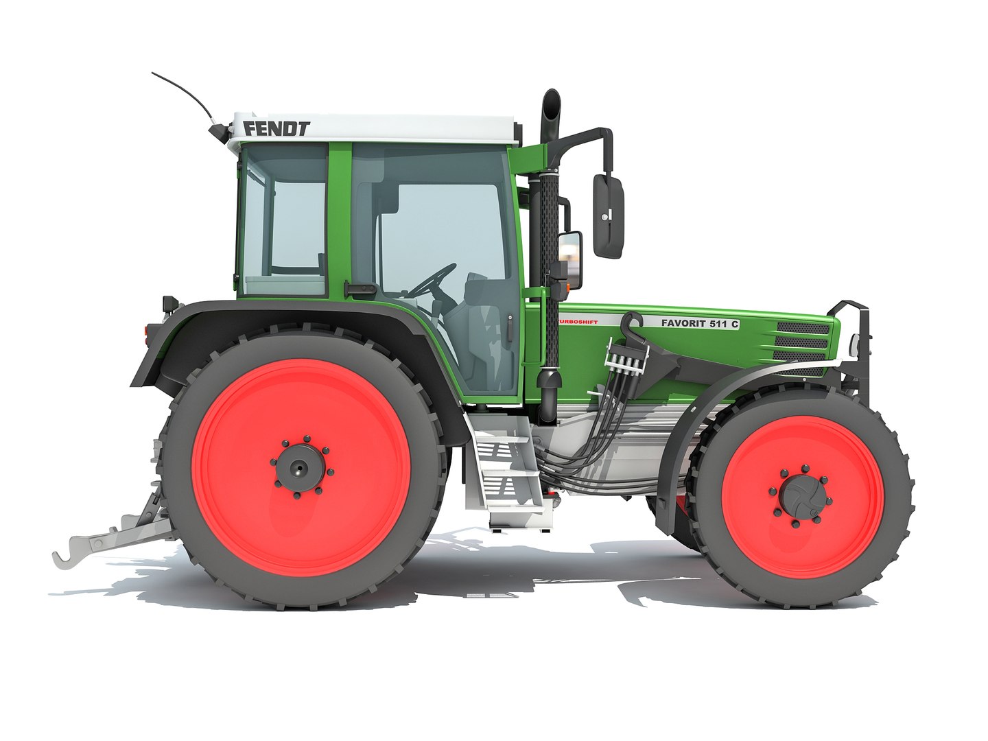 Fendt Tractor 3D Model - TurboSquid 1441711