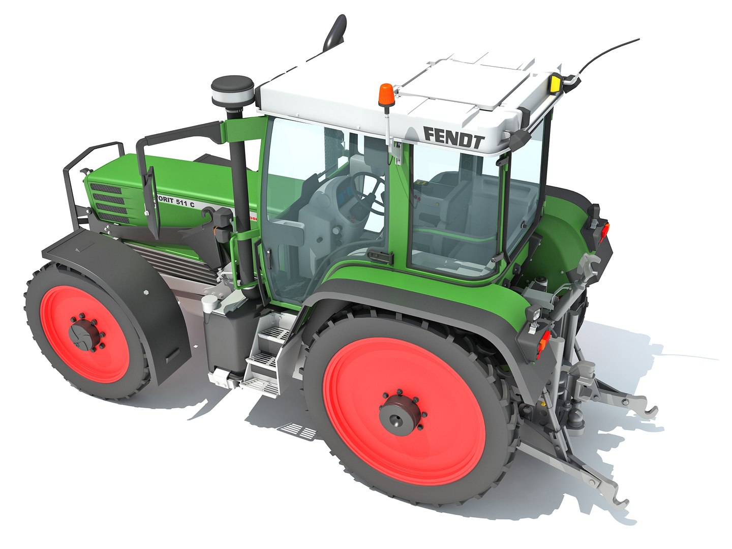 Fendt Tractor 3D Model - TurboSquid 1441711