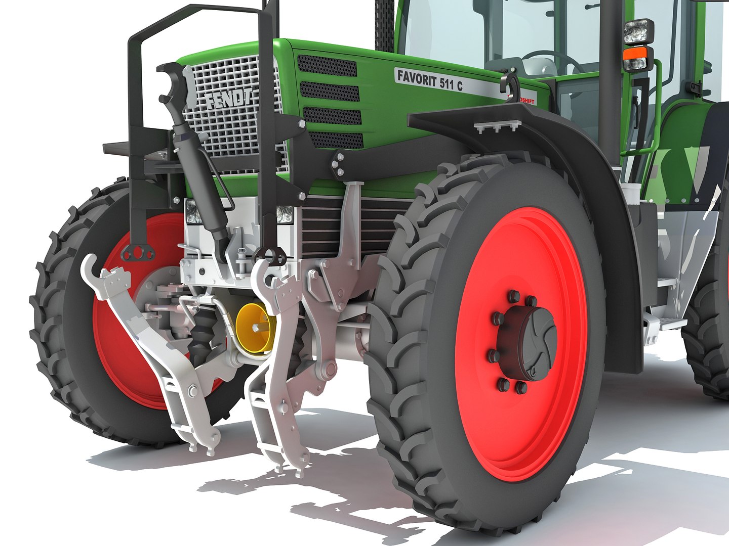 Fendt Tractor 3D Model - TurboSquid 1441711