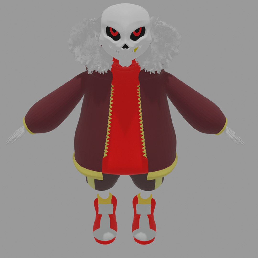 3D Undertale Model - TurboSquid 1969724