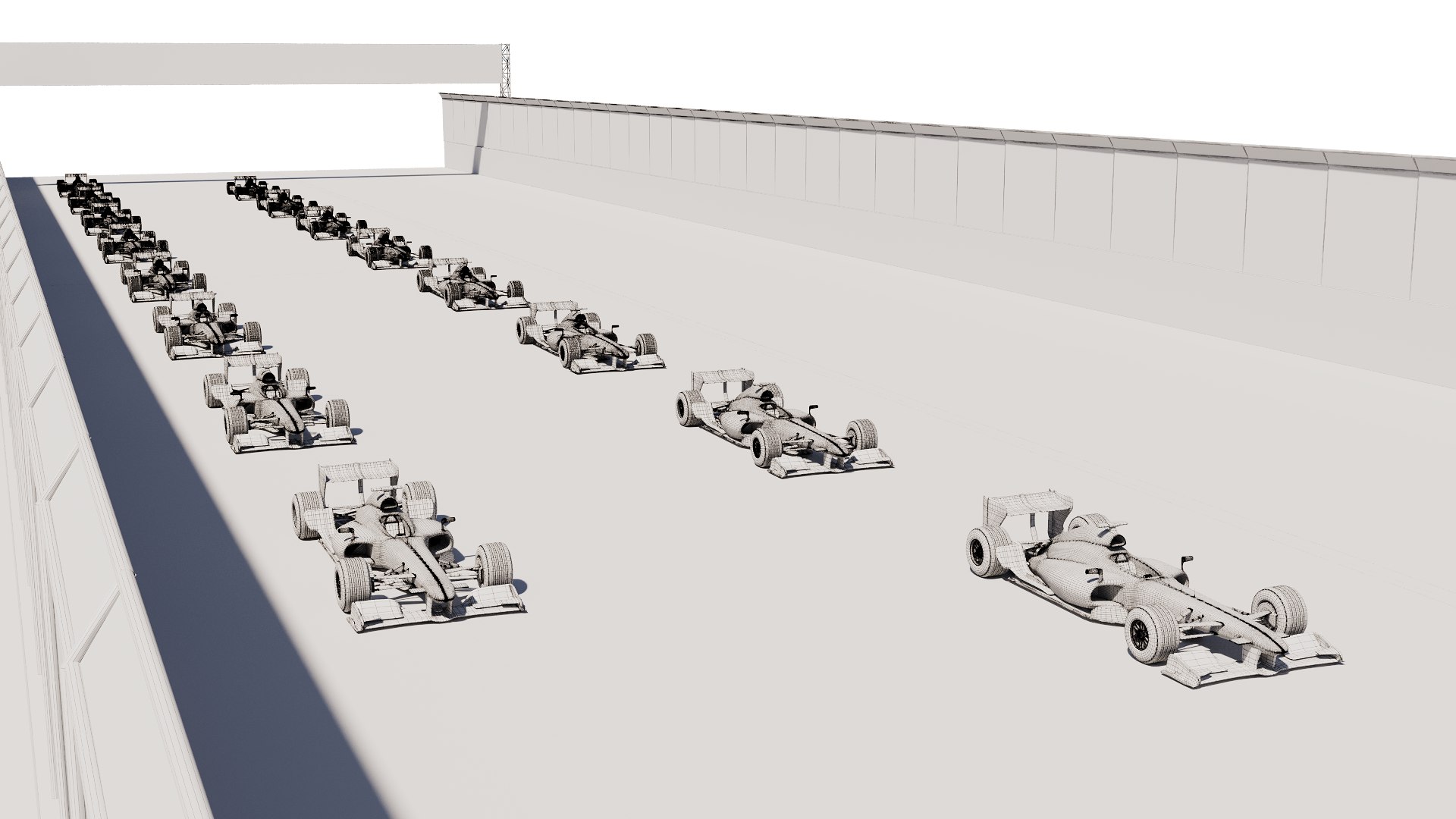 3D F1 Race Track Cars Model - TurboSquid 2044504