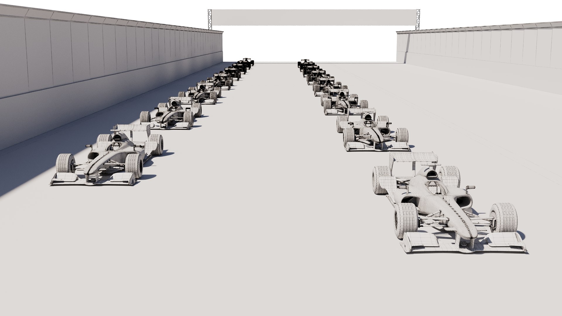 3D F1 Race Track Cars Model - TurboSquid 2044504