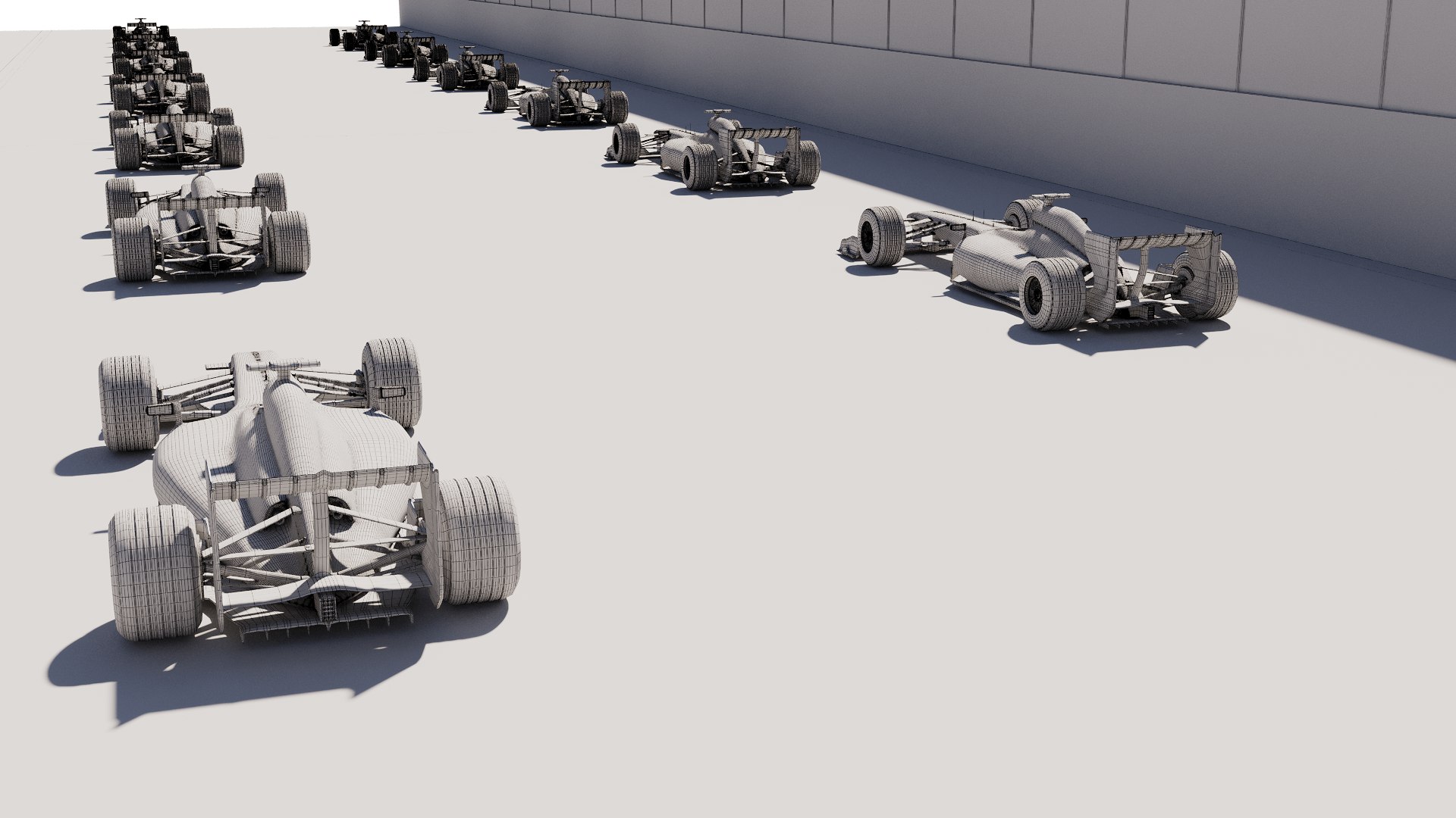 3D F1 Race Track Cars Model - TurboSquid 2044504