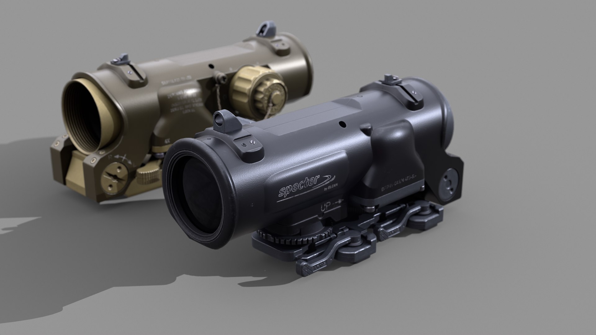 Elcan Spectre Sight 3D Model - TurboSquid 2117375