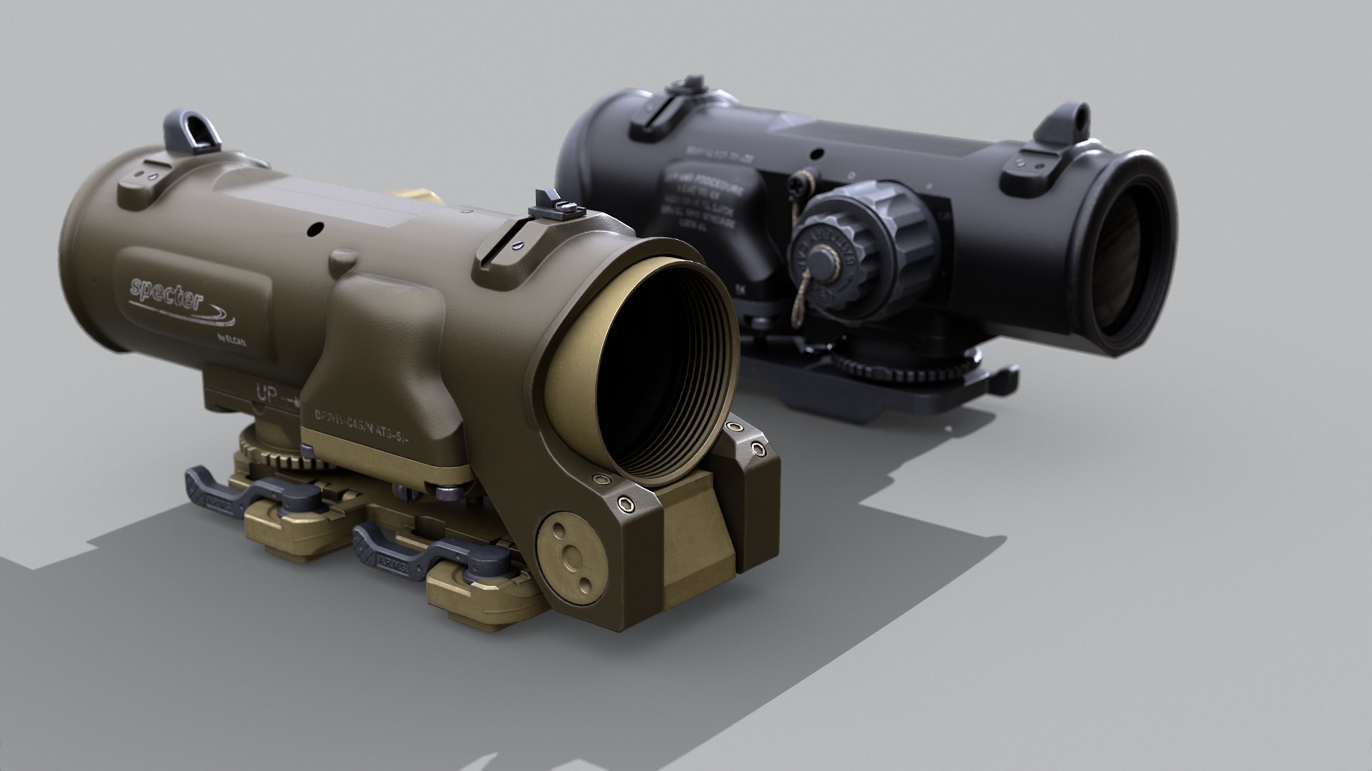 Elcan Spectre Sight 3D Model - TurboSquid 2117375