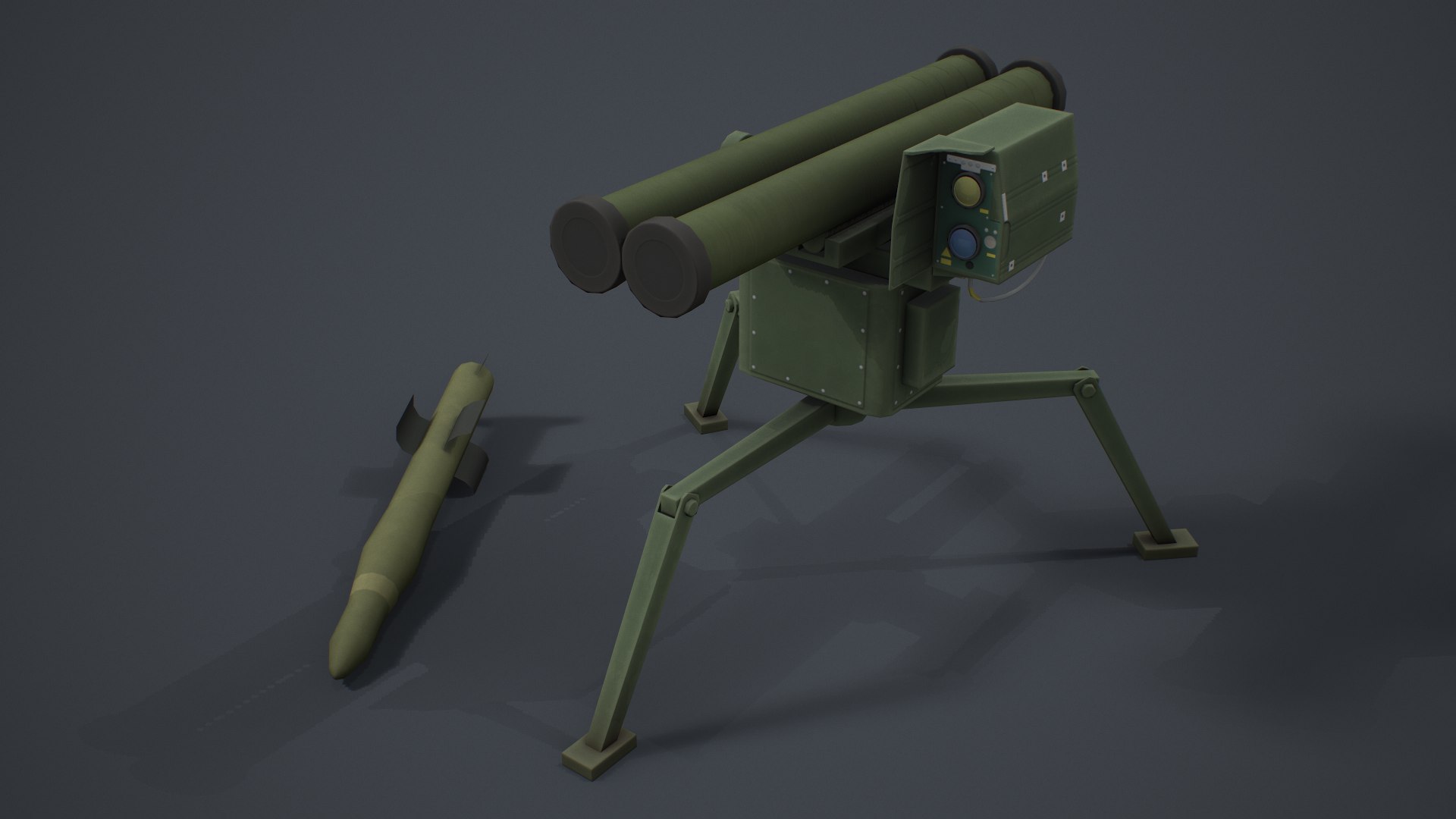 3D ATGM Shershen D - TurboSquid 1762701