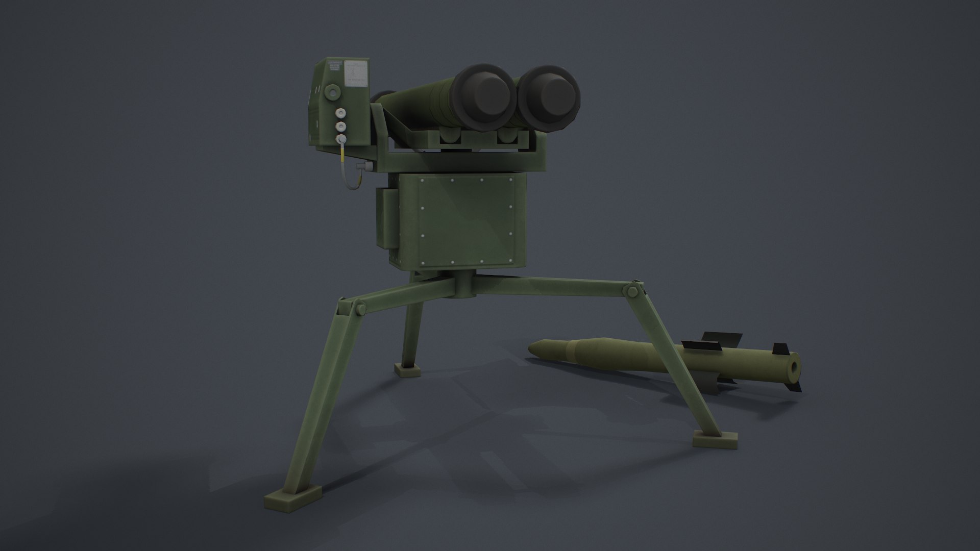 3D ATGM Shershen D - TurboSquid 1762701