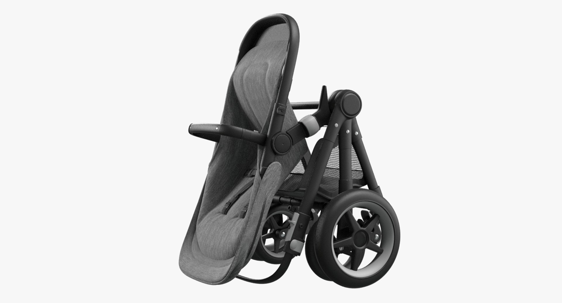 3D Bugaboo Fox Folded Model - TurboSquid 1397975
