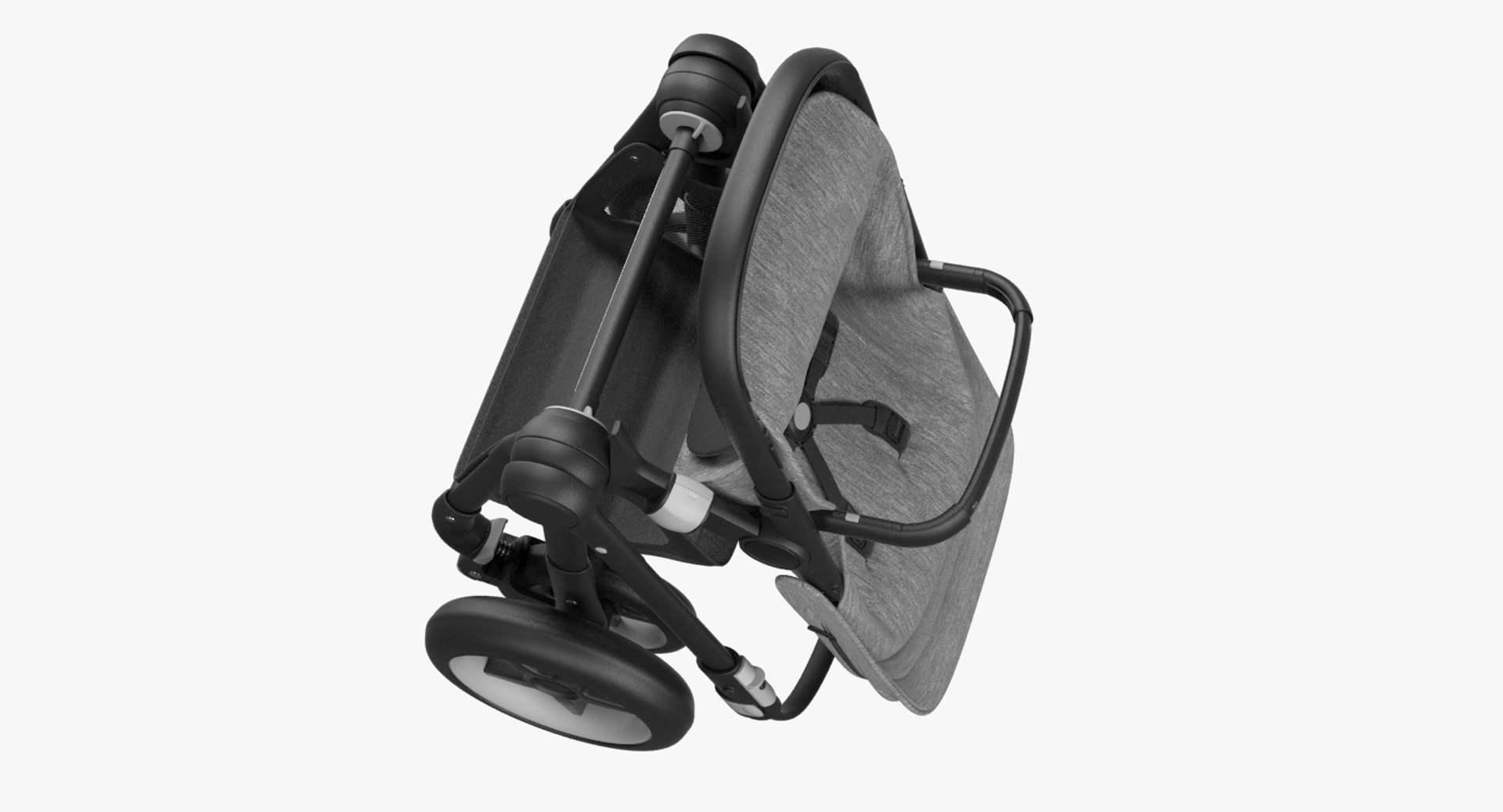 3D Bugaboo Fox Folded Model - TurboSquid 1397975